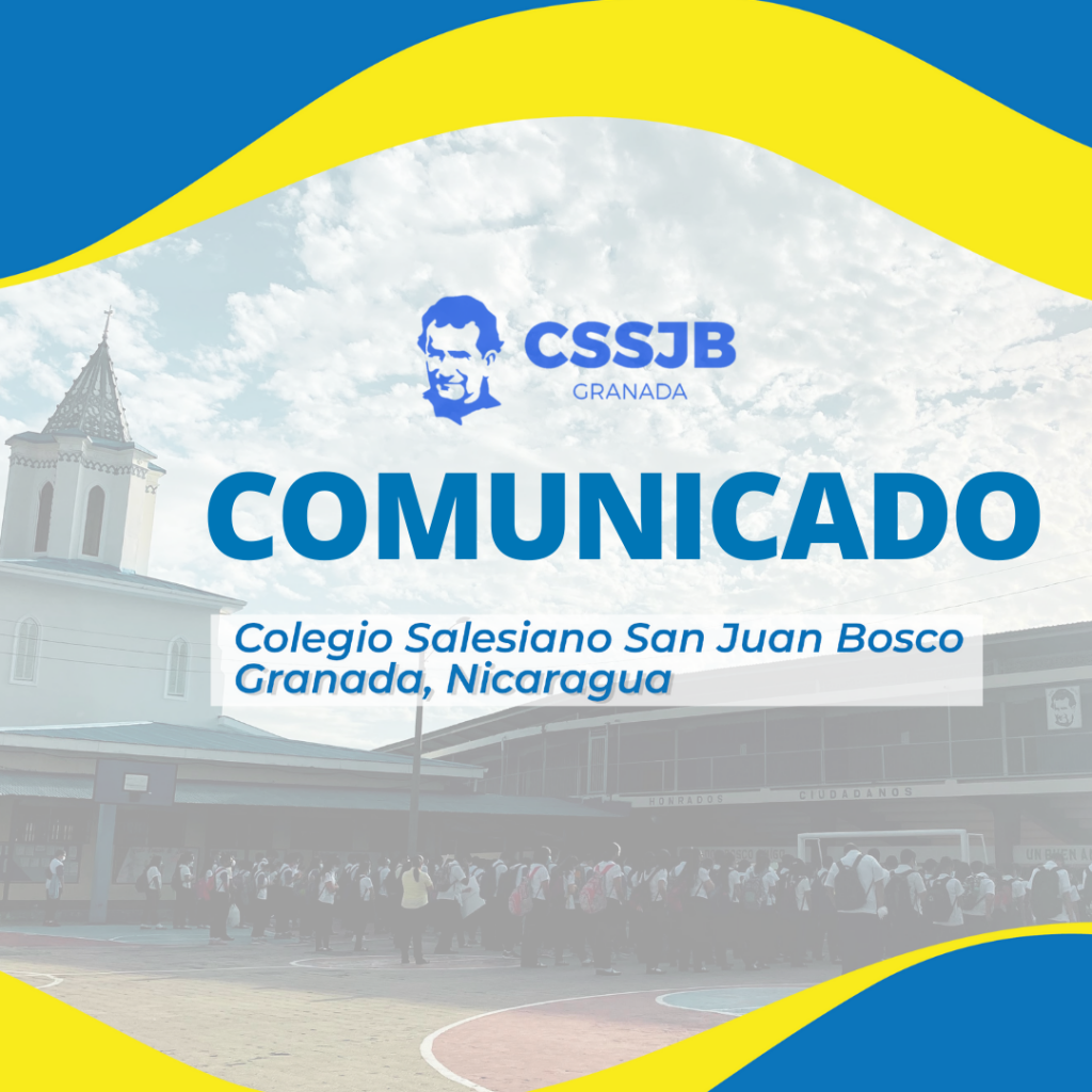 COMUNICADO- 10/09/2021 – Colegio Salesiano San Juan Bosco- Granada